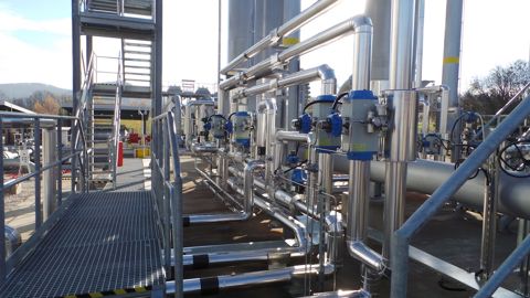 Emergency depressurization of technological equipment at the Štramberk ...